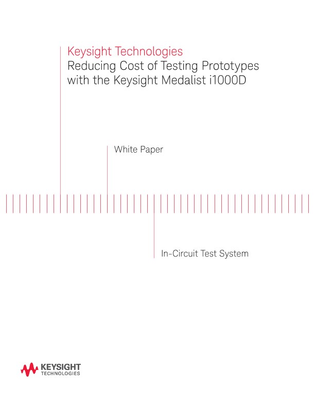Reduce Prototype Testing Cost With The Medalist I1000d Pdf Asset Page Keysight